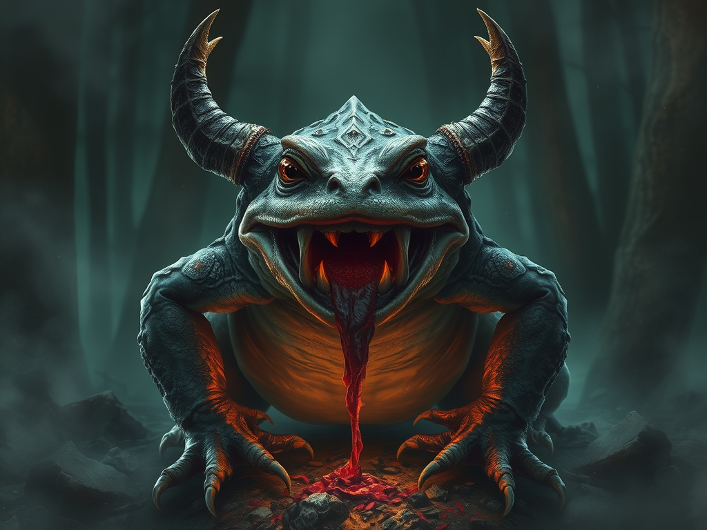 Monday Monster: Carnivorous Venom Toad – Jeff's Game Box