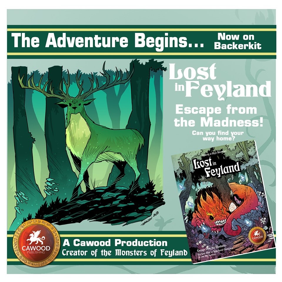 Lost in Feyland: A 5E Fantasy Extravaganza! – Jeff's Game Box