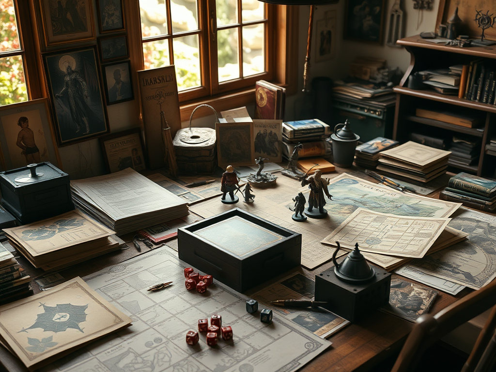 Behind the Screen: Making a TableTop RolePlaying Game. – Jeff's Game Box